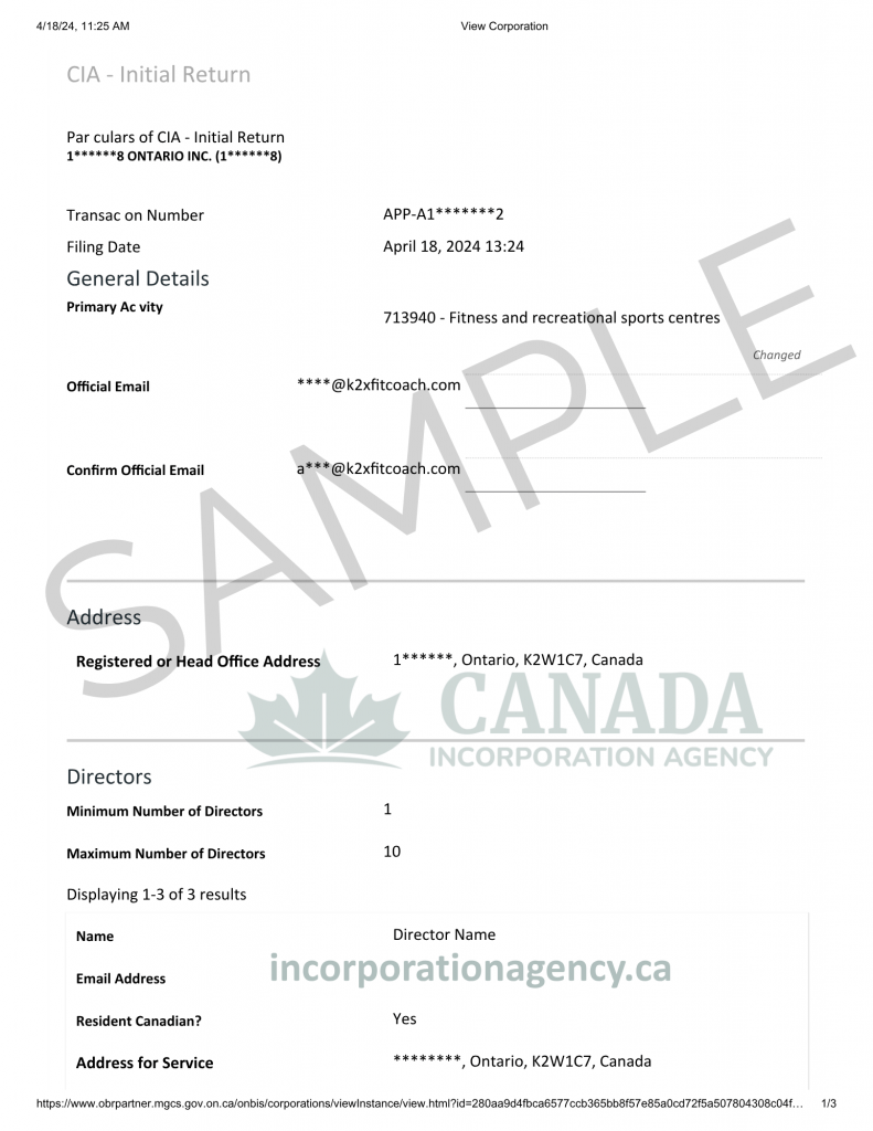 Corporate Seals | Canada Incorporation Agency